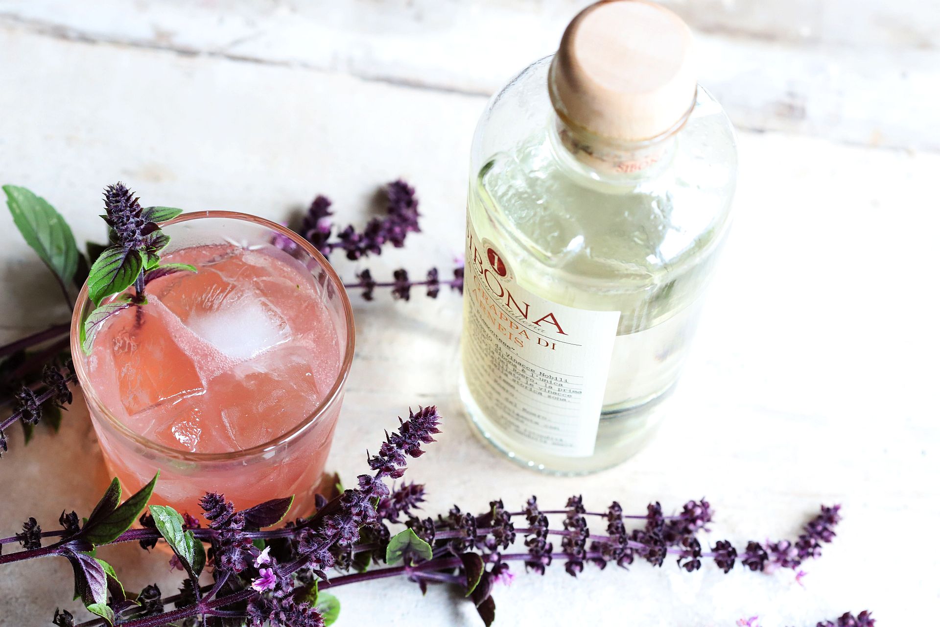 Pink Ginger Lady mit Grappa und wo hat Grappa seinen Ursprung