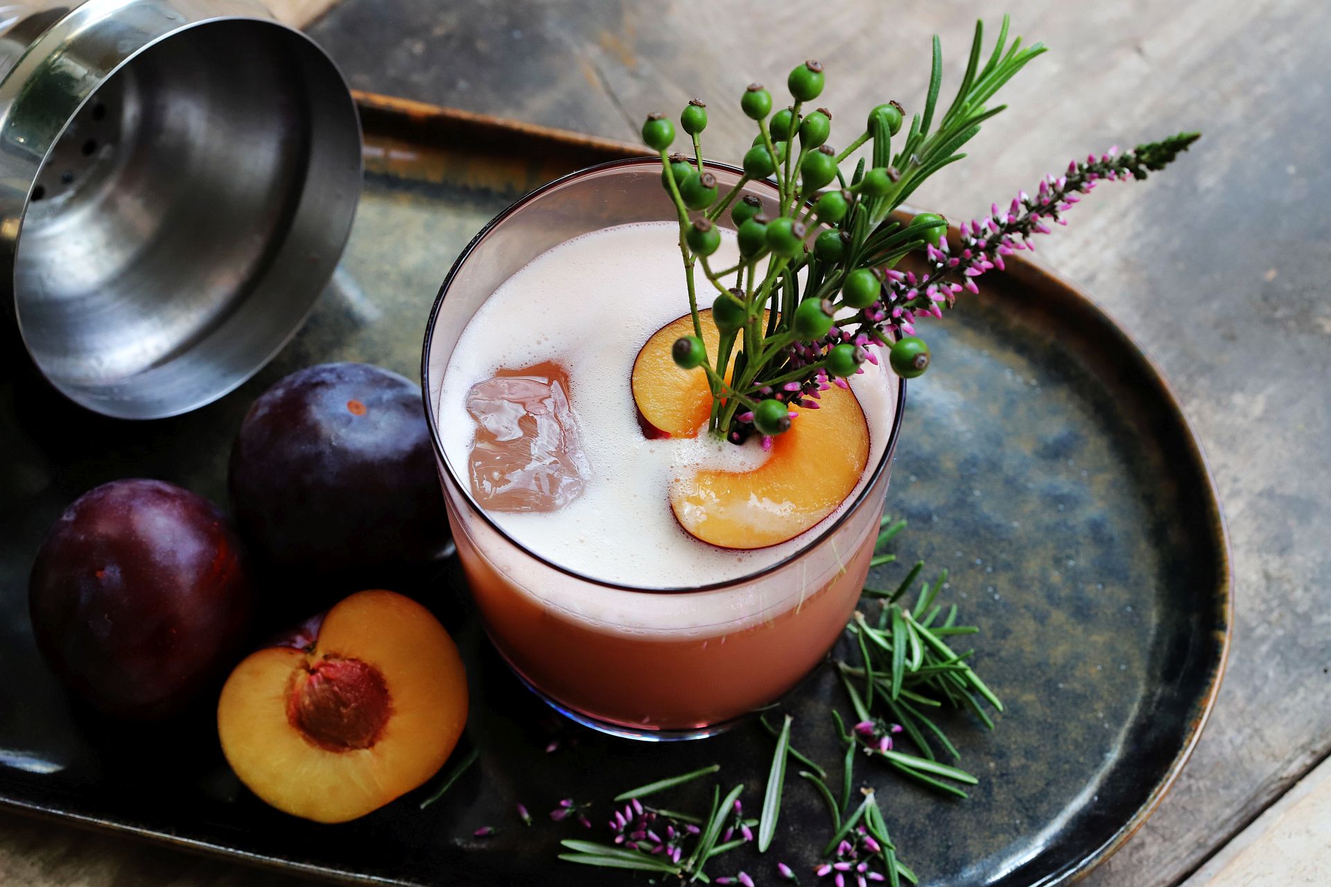 Whiskey Sour mit Ginger & Plum... eine etwas andere Variante